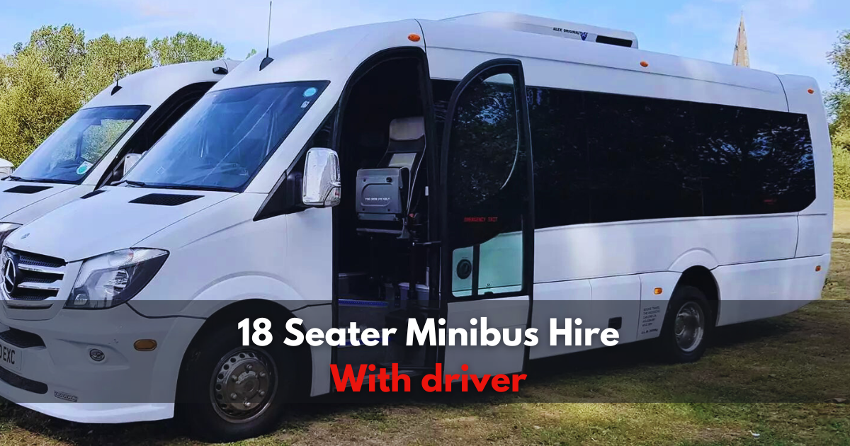 18 Seater Minibus Hire With driver