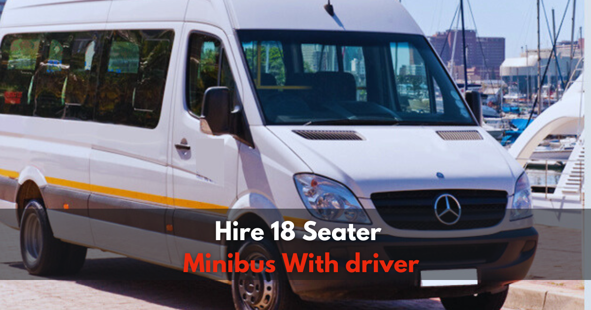 Hire 18 Seater Minibus With driver