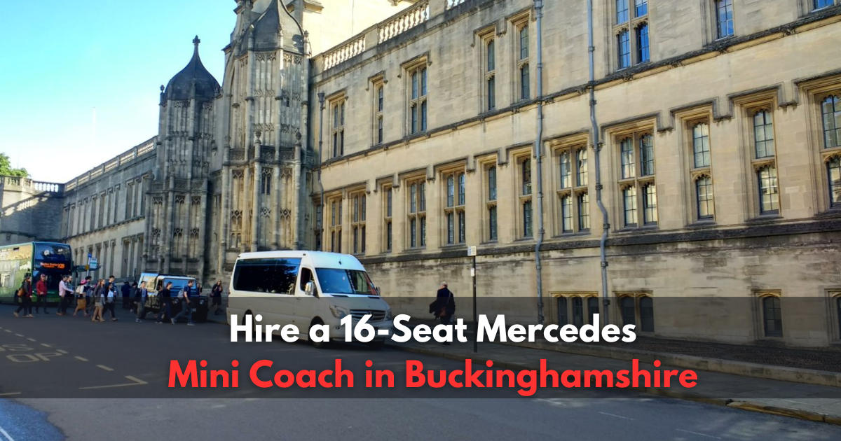 Hire a 16-Seat Mercedes Mini Coach in Buckinghamshire