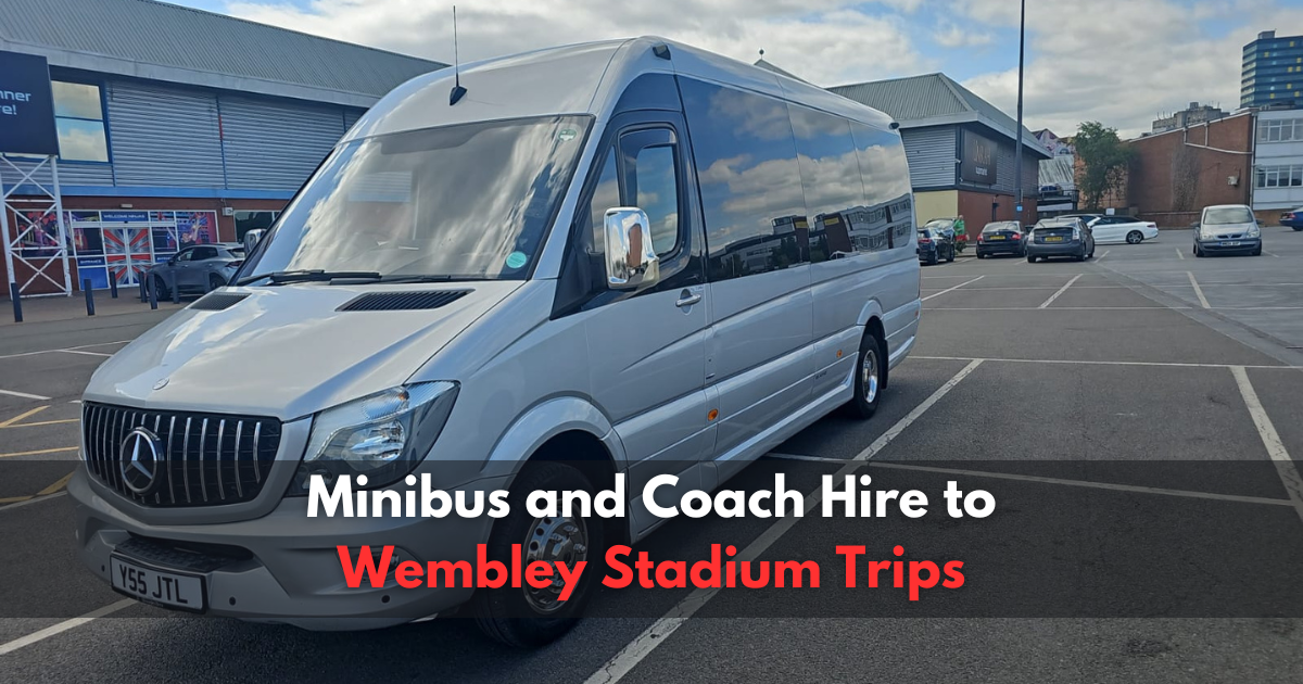 Minibus and Coach Hire to Wembley Stadium Trips