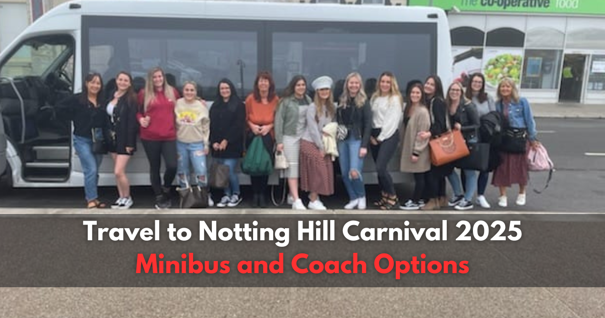 Travel to Notting Hill Carnival 2025: Minibus and Coach Options